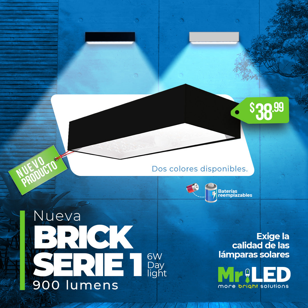 Brick Serie 1 – 6W Daylight – Mr Led Store
